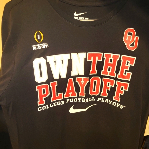 Nike | Shirts | Ou Sooners College Football Playoff Long Sleeve Tshirt ...